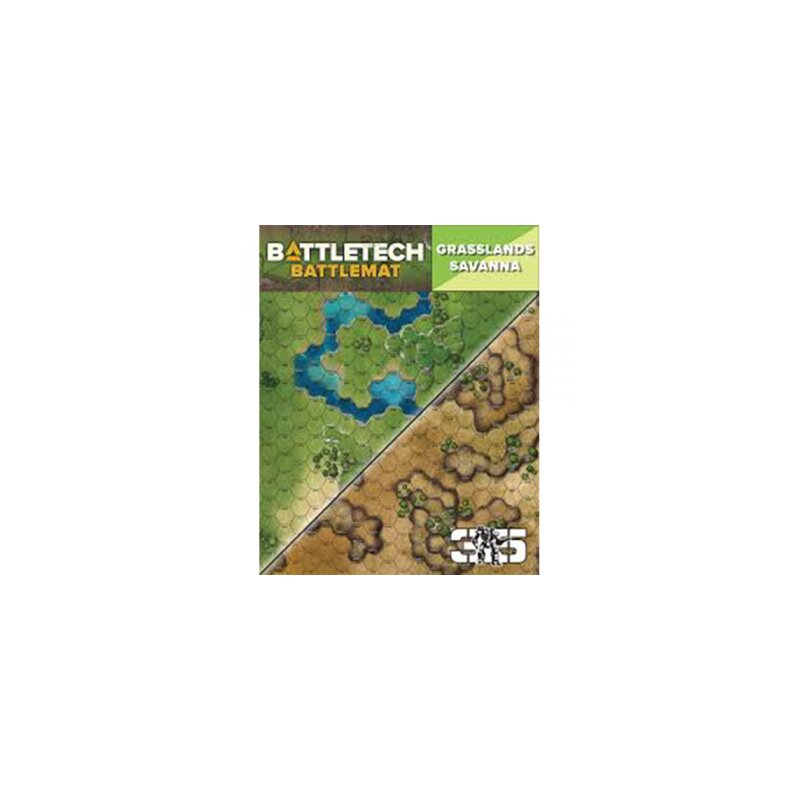 Battletech: Battlemat Grasslands Savanna, 34,95