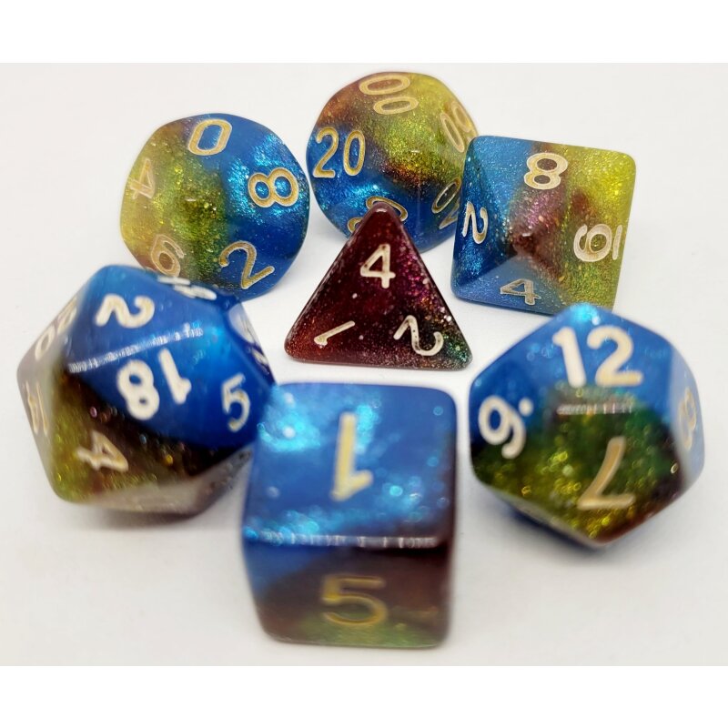 Würfelset Confetti: Galaxy Circus (7), 8,00