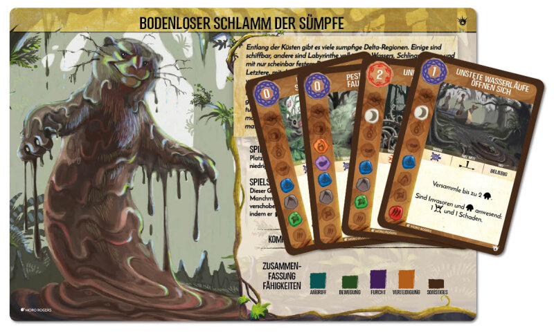 Spirit Island: Bodenloser Schlamm der Sümpfe [Mini-Eweiterung], 6,00
