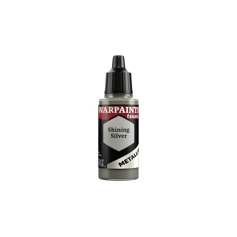 Warpaints Fanatic Metallic: Shining Silver, 3,75